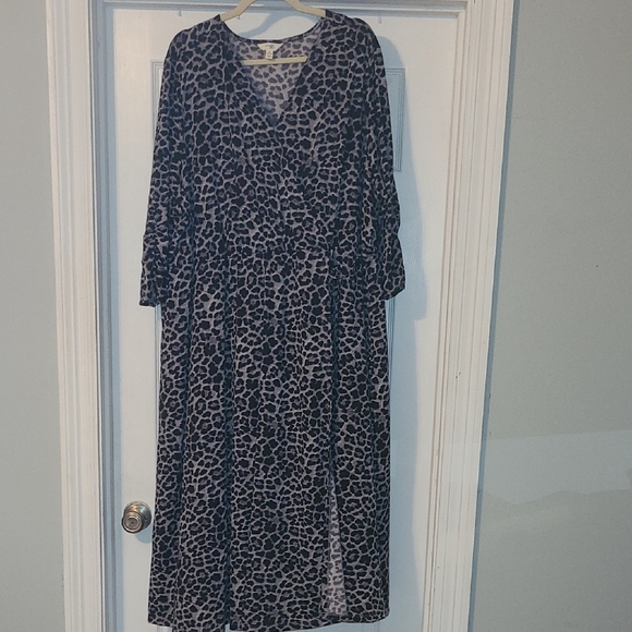 Terra & Sky | Dresses | Terra Sky Animal Print Dress | Poshmark